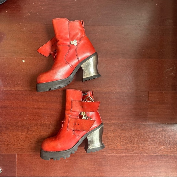 Destroy | Shoes | Vintage Red Destroy Boots | Poshmark